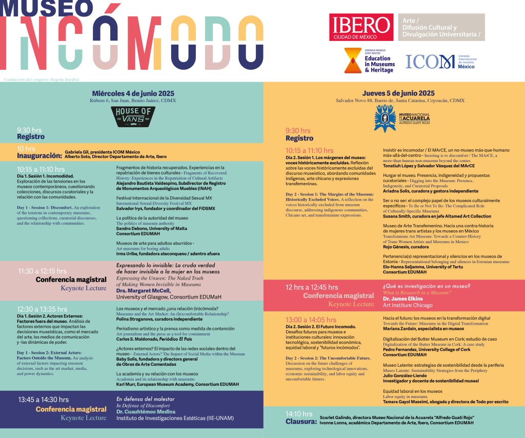 XX Congreso Internacional de Arte: Museo Incómodo – Arteibero.com
